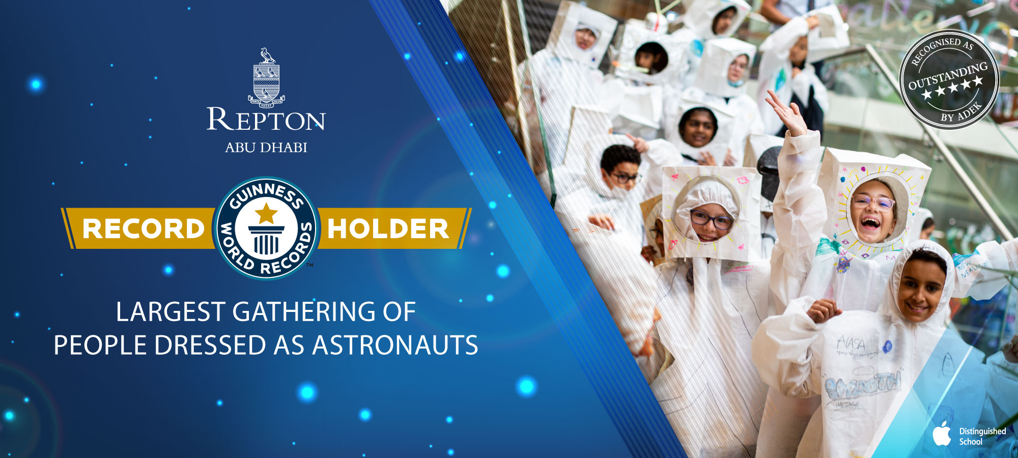 Repton Abu Dhabi Smash Guinness World Records™ Title for Largest Gathering of People Dressed as ...